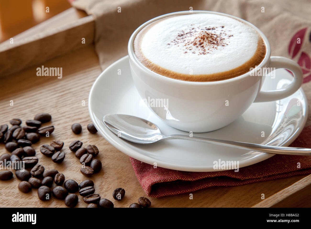 Cappuccino cup cappuccino coffee hi-res stock photography and images ...
