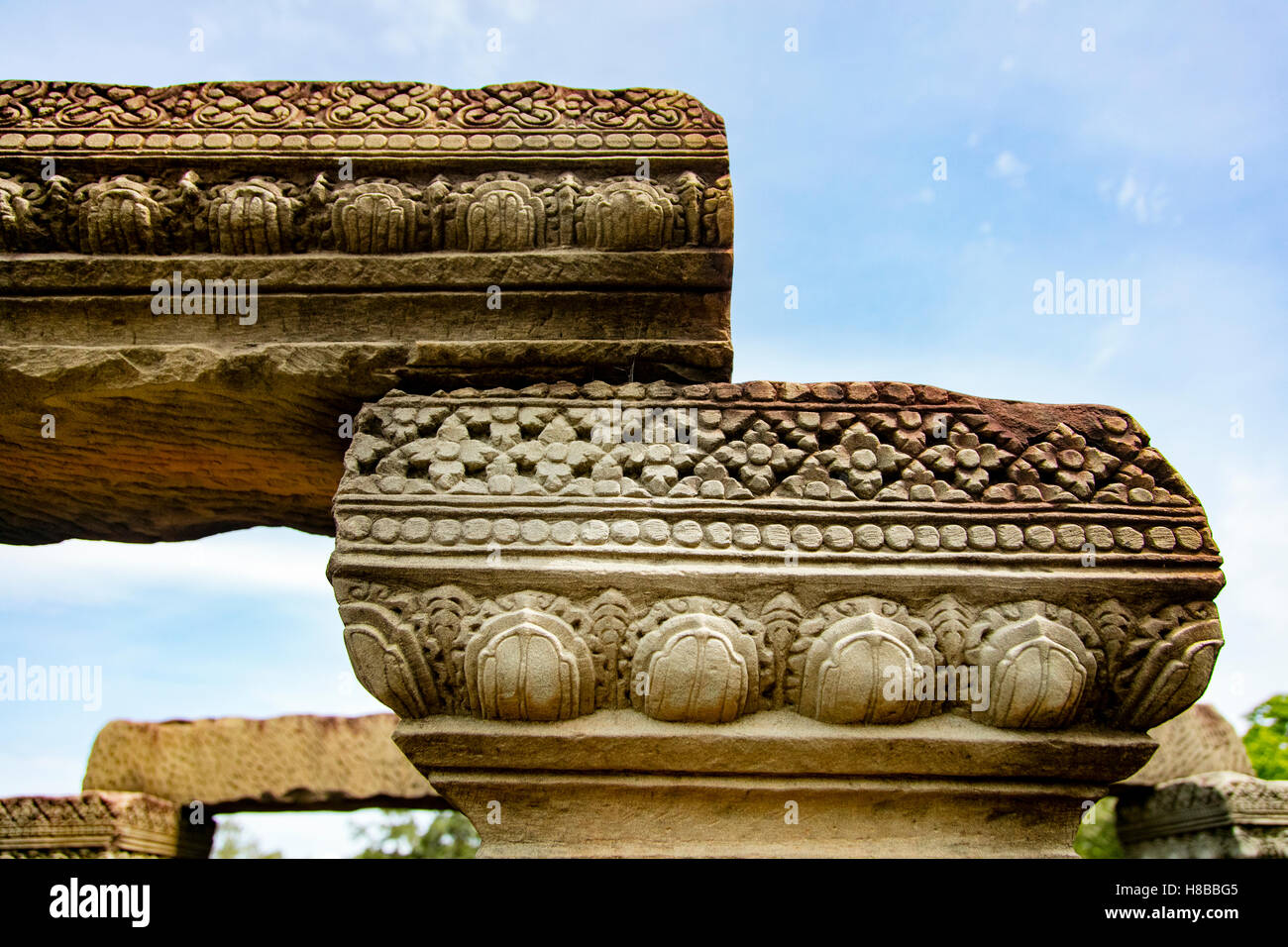 Bapuon Temple, Ankor Thom, Angkor, Cambodia Stock Photo - Alamy