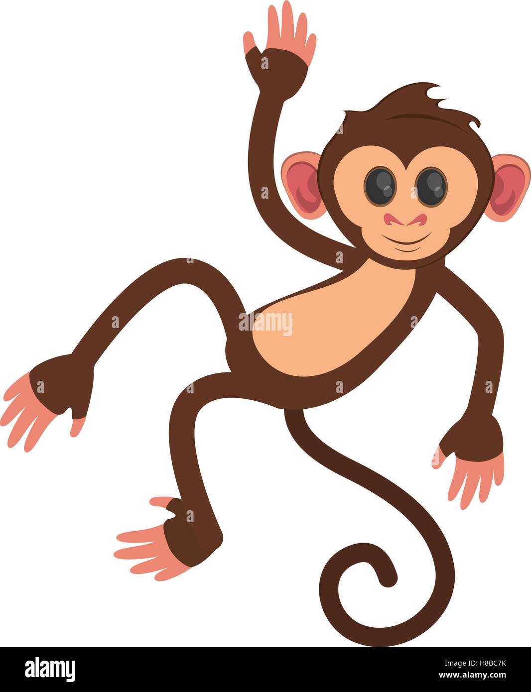 Isolated monkey cartoon design Stock Vector Image & Art - Alamy