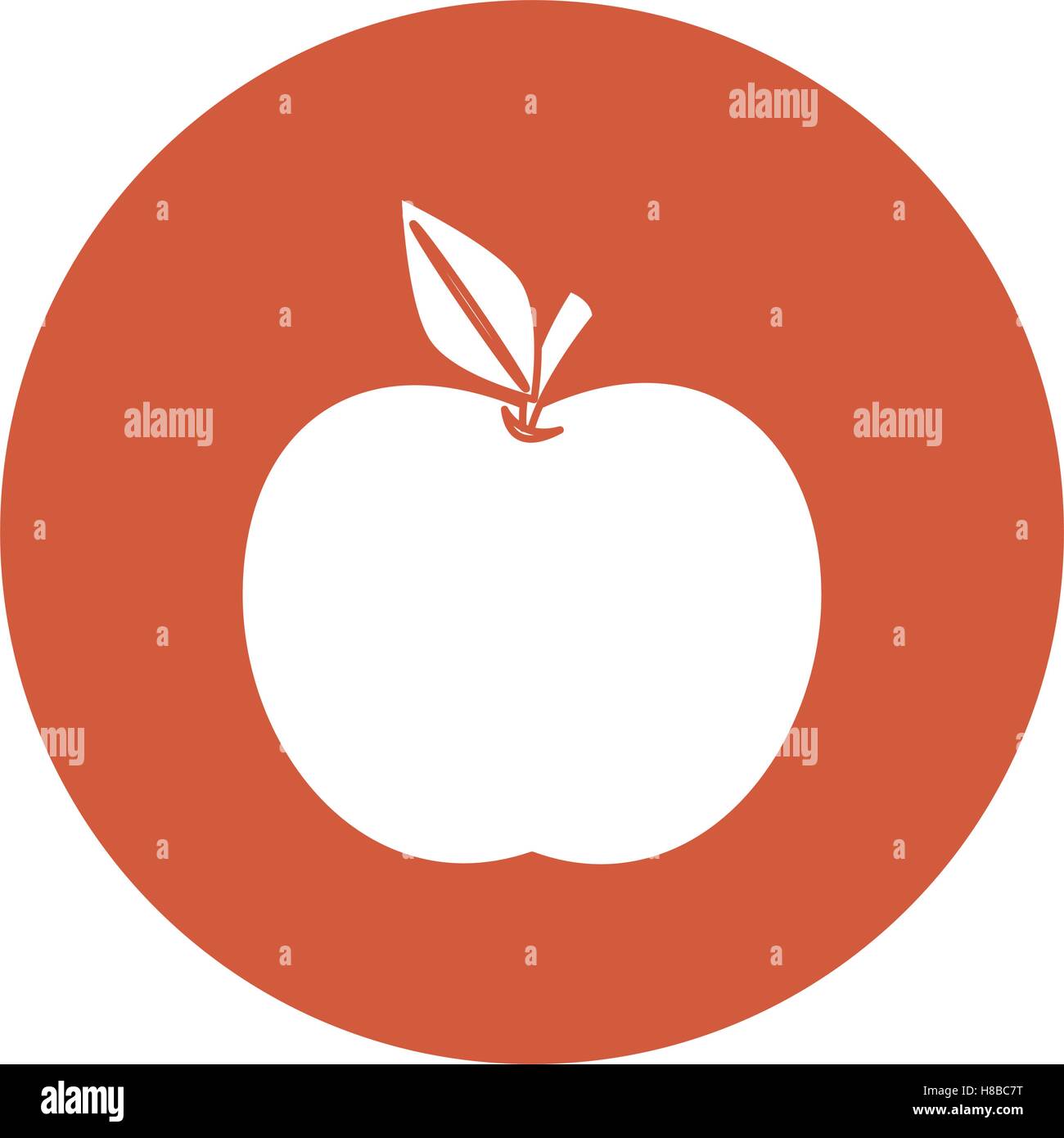 Isolated apple fruit design Stock Vector Image & Art - Alamy