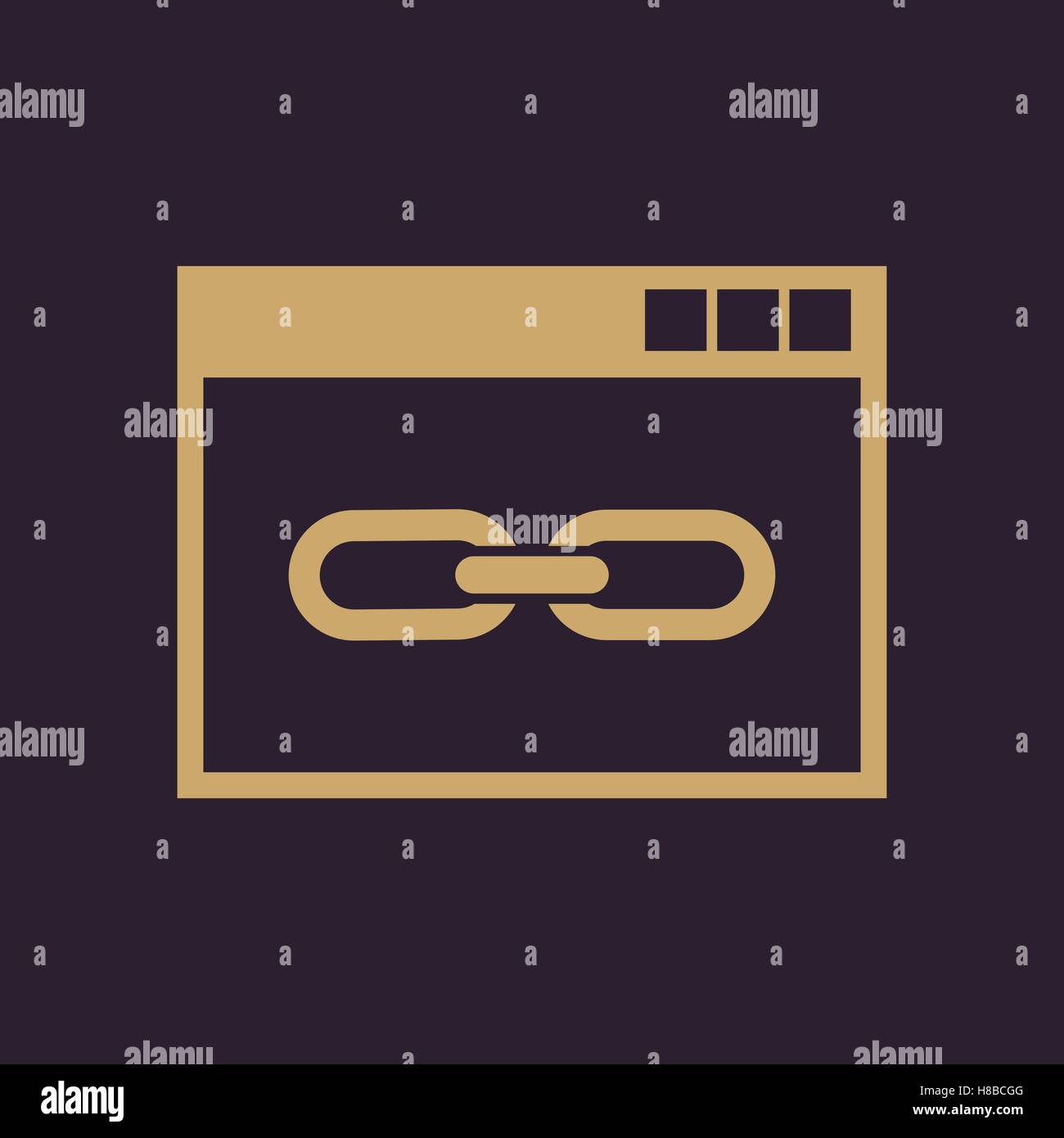 The website link icon. website , WWW and browser, development, seo ...