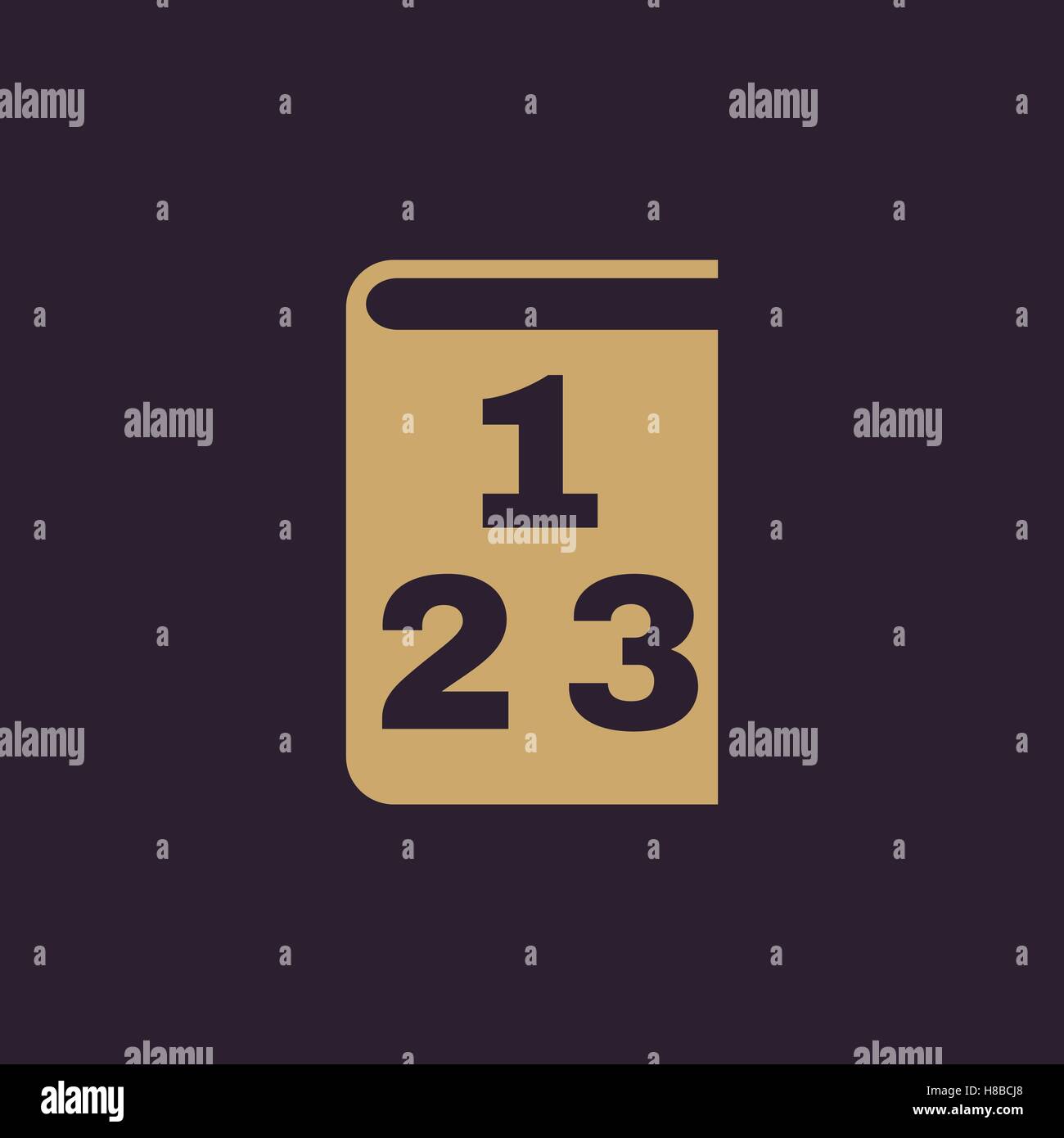 Mathematics icon. vector design. Book, Mathematics symbol. web. graphic ...