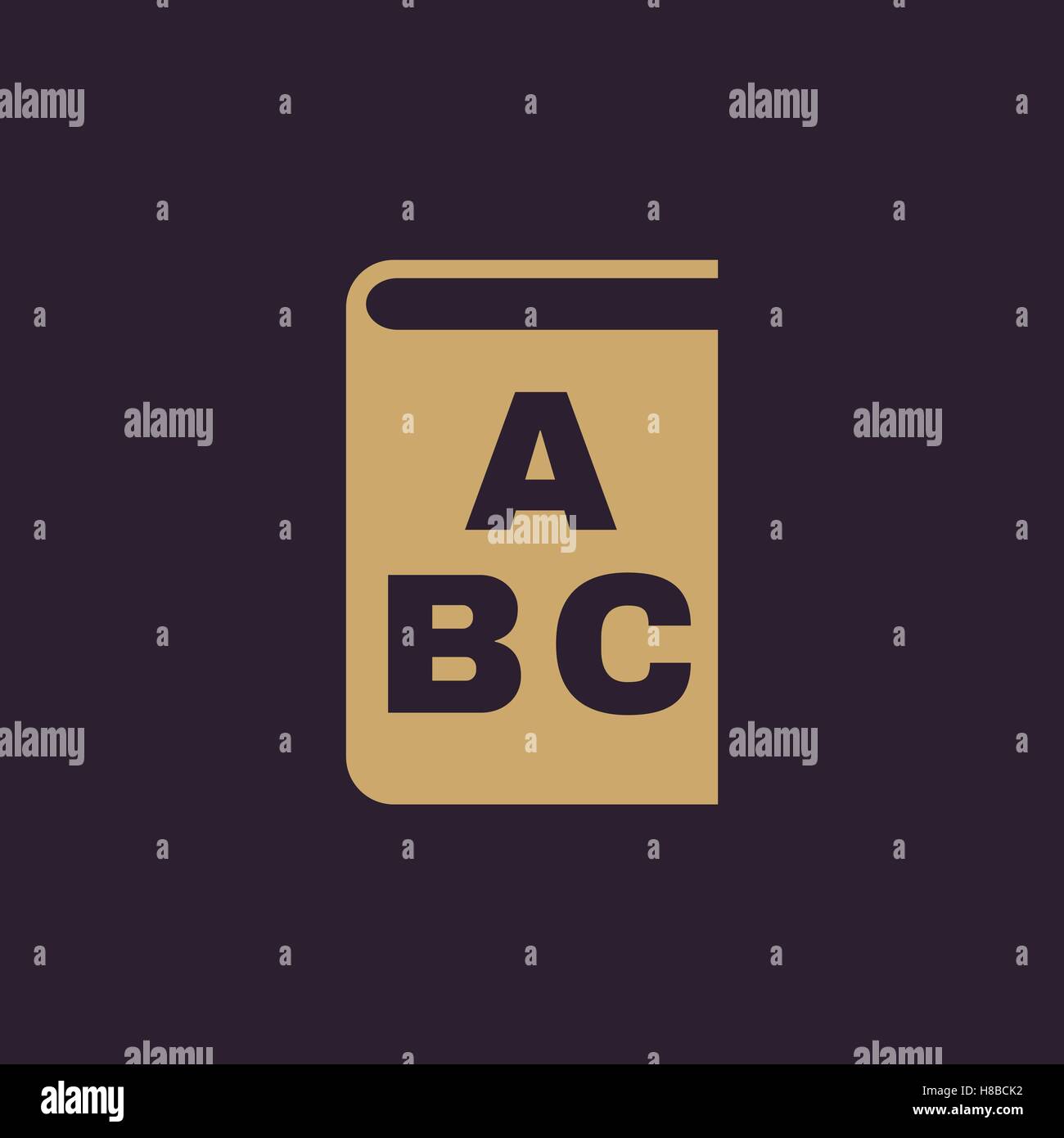 Alphabet icon. vector design. Library and ABC, Alphabet symbol. web ...