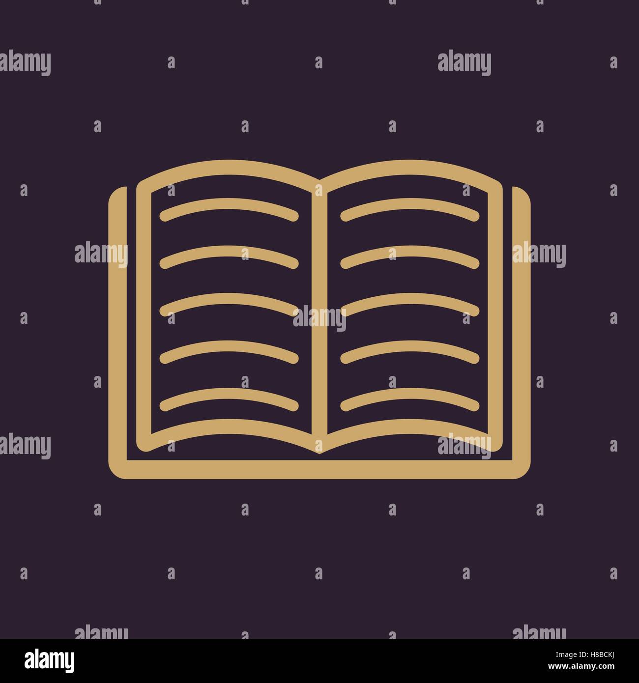 Book icon. vector design. Library, Book symbol. web. graphic. JPG. AI ...