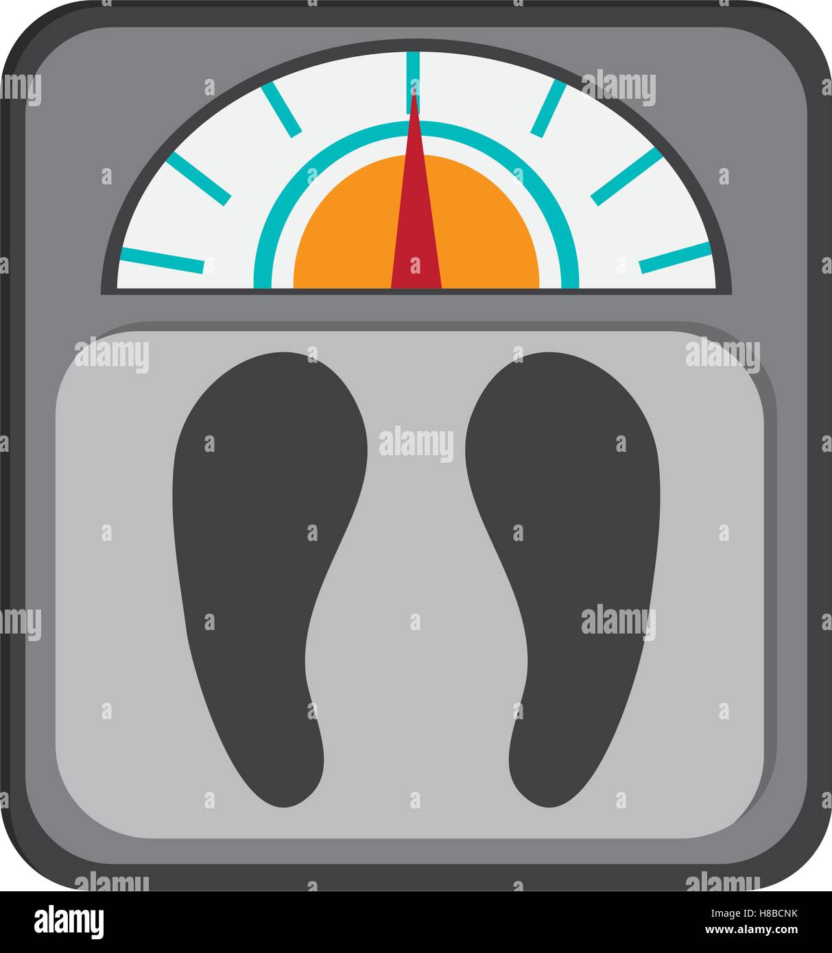 Scale and fitness concept design Stock Vector Image & Art - Alamy