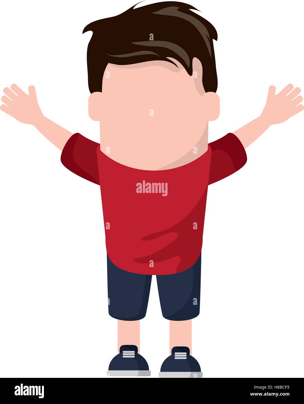 Man cartoon stretching design Stock Vector Image & Art - Alamy