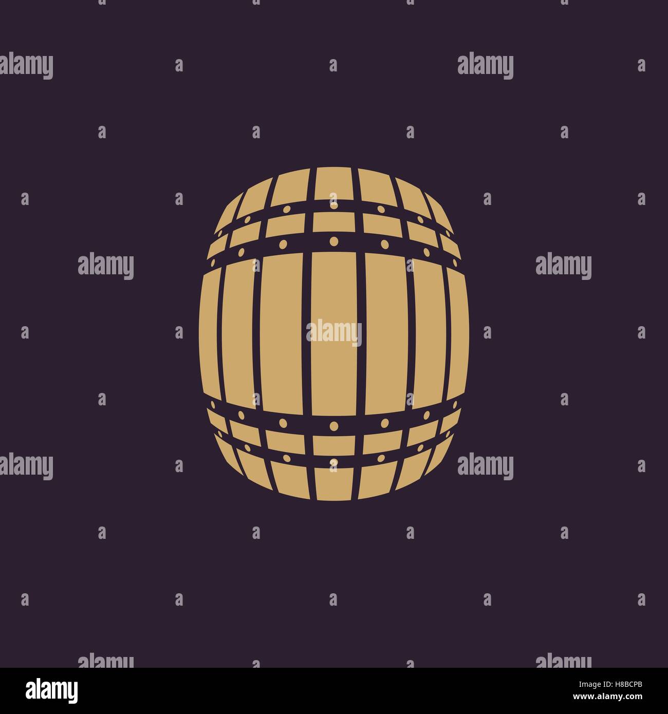 The Barrel icon. Cask and keg, beer, Barrel symbol. UI. Web. Logo. Sign ...