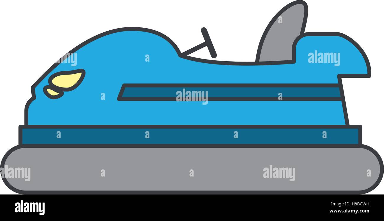 Isolated bumper car design Stock Vector Image & Art - Alamy