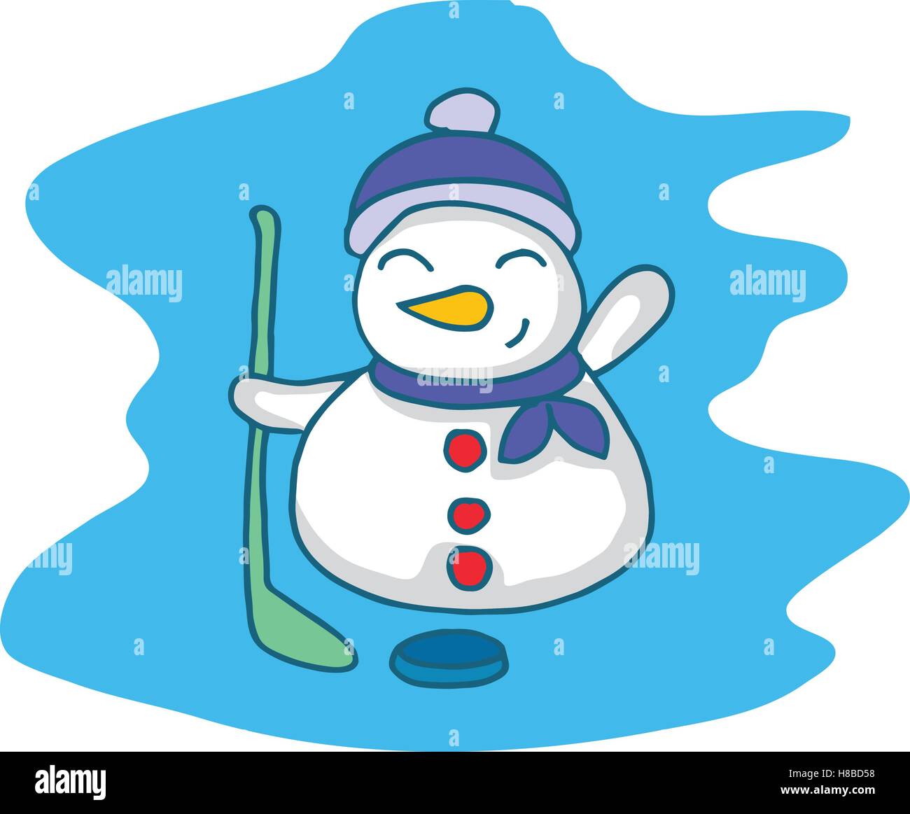 Outdoor hockey Stock Vector Images - Alamy
