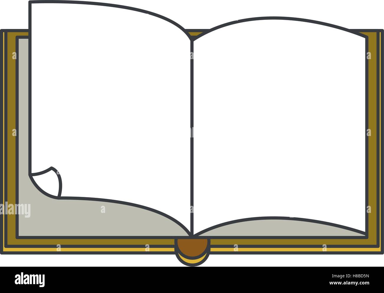 Isolated book object design Stock Vector Image & Art - Alamy