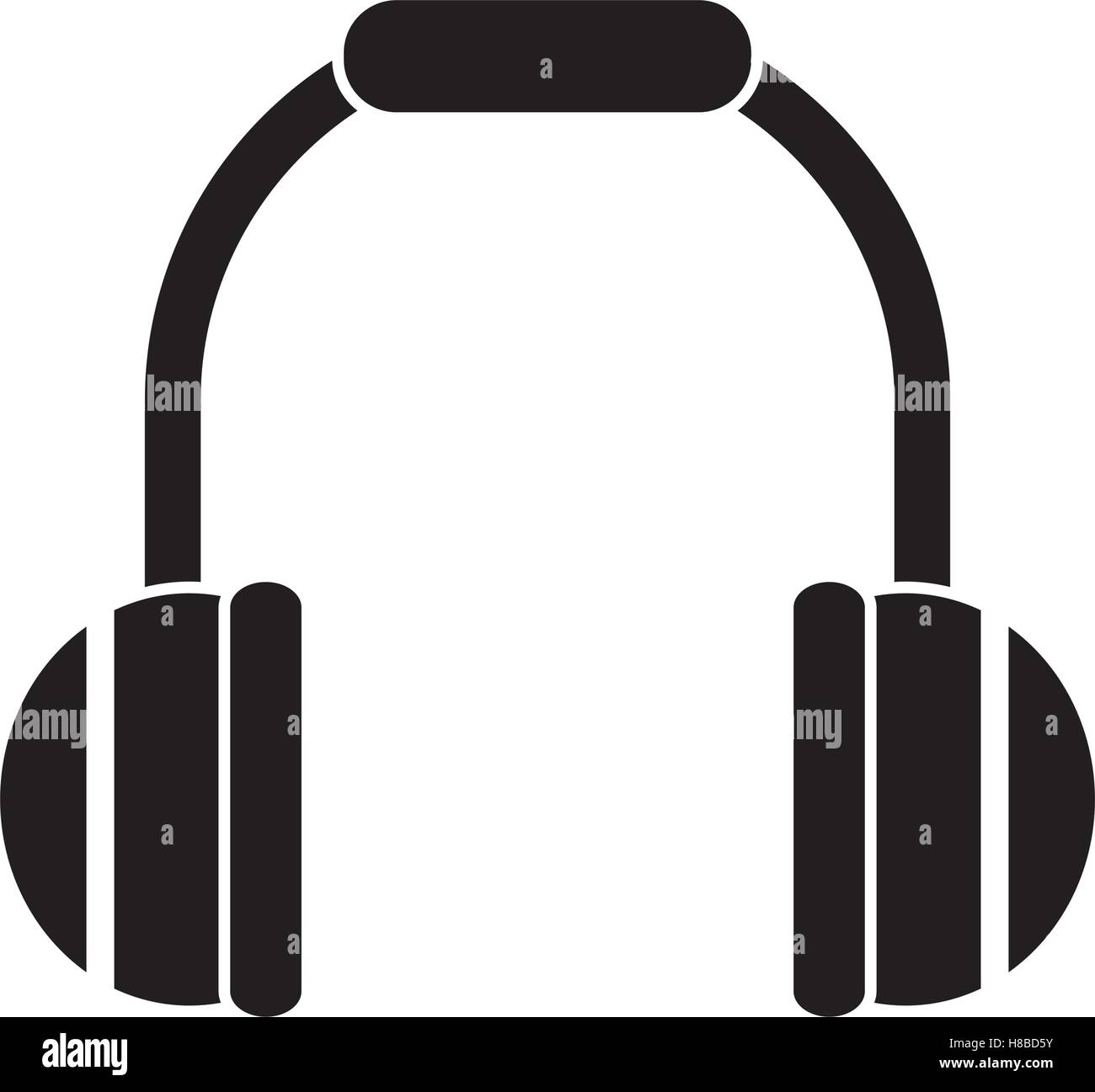 Isolated headphone device design Stock Vector Image & Art - Alamy