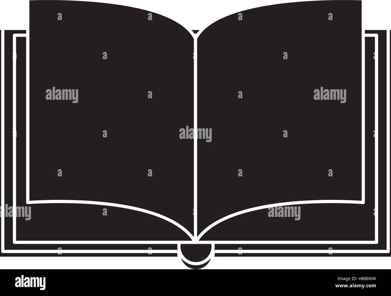 Isolated book object design Stock Vector Image & Art - Alamy