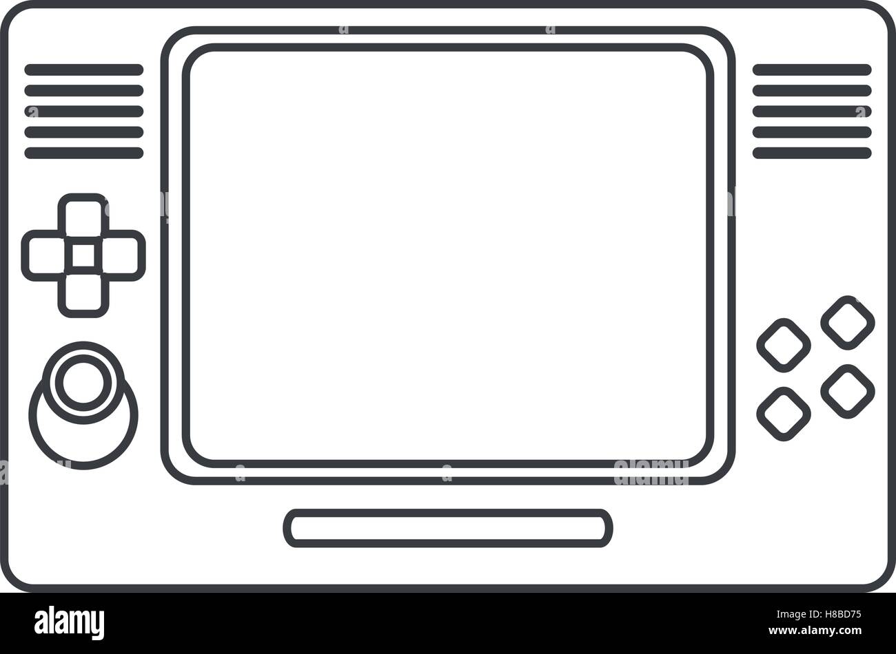 Isolated videogame control design Stock Vector Image & Art - Alamy