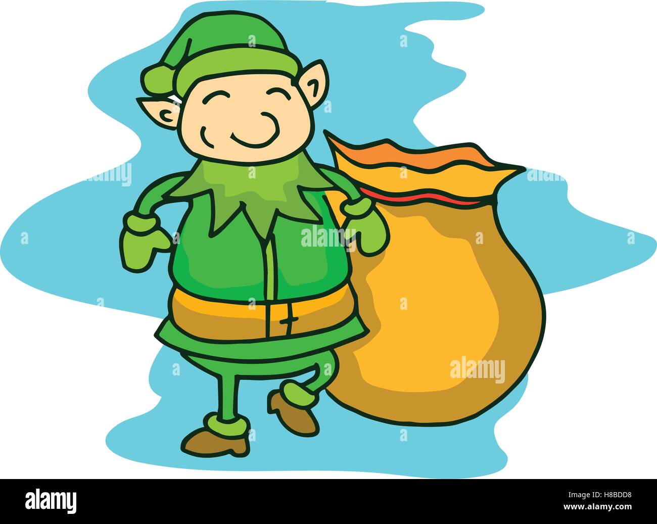Elf walking hi-res stock photography and images - Alamy
