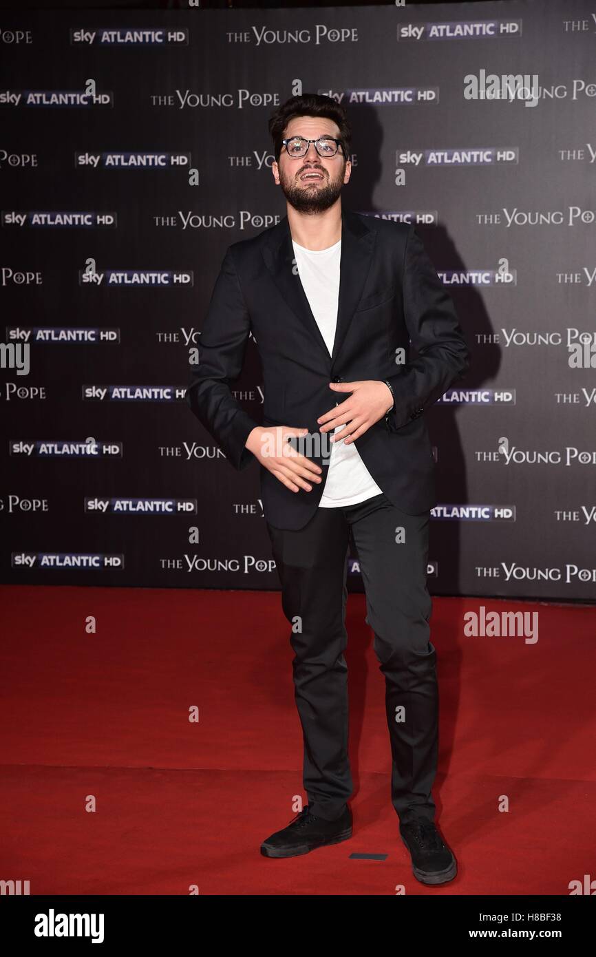 Frank Matano attending a preview screening of 'The Young Pope,' at The ...