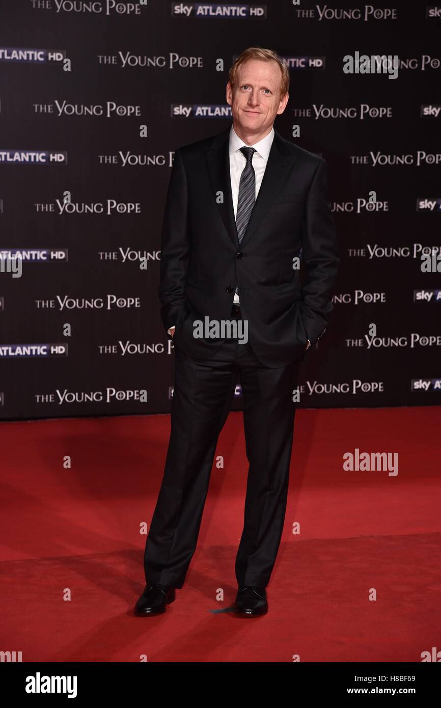 Scott Shepherd attending a preview screening of 'The Young Pope,' at ...