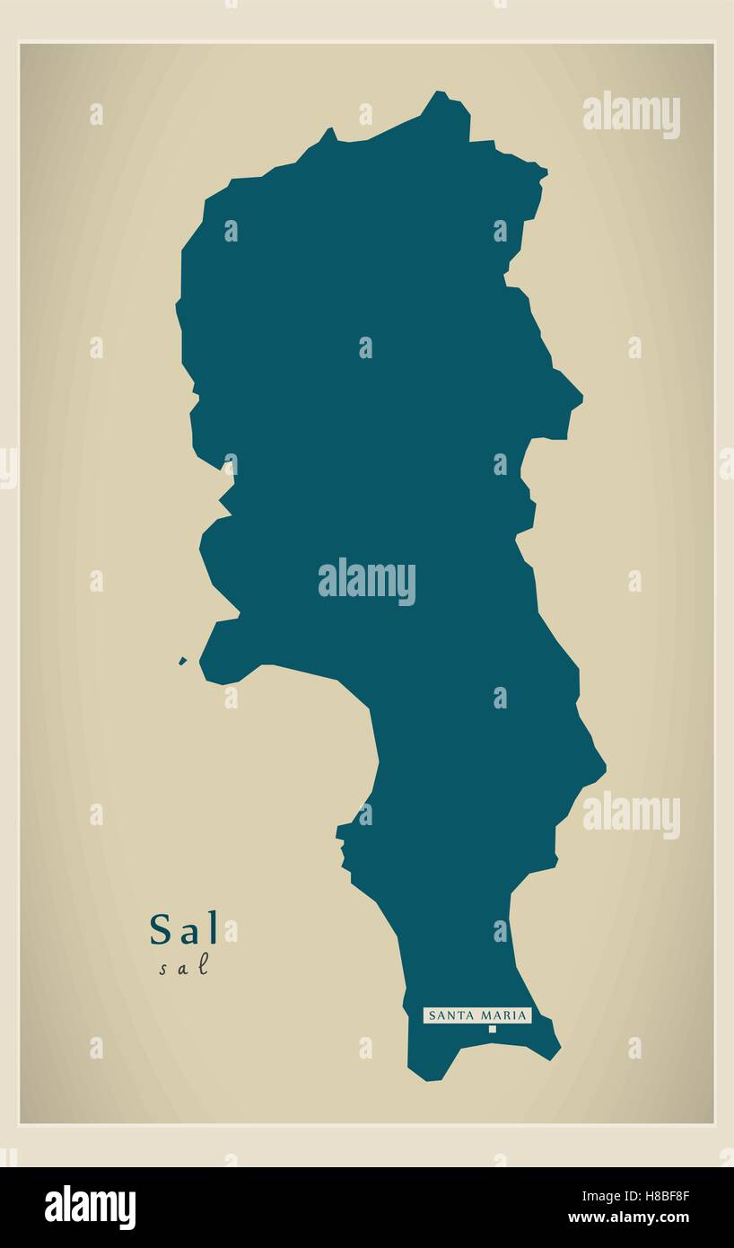 Map of sal Stock Vector Images - Alamy