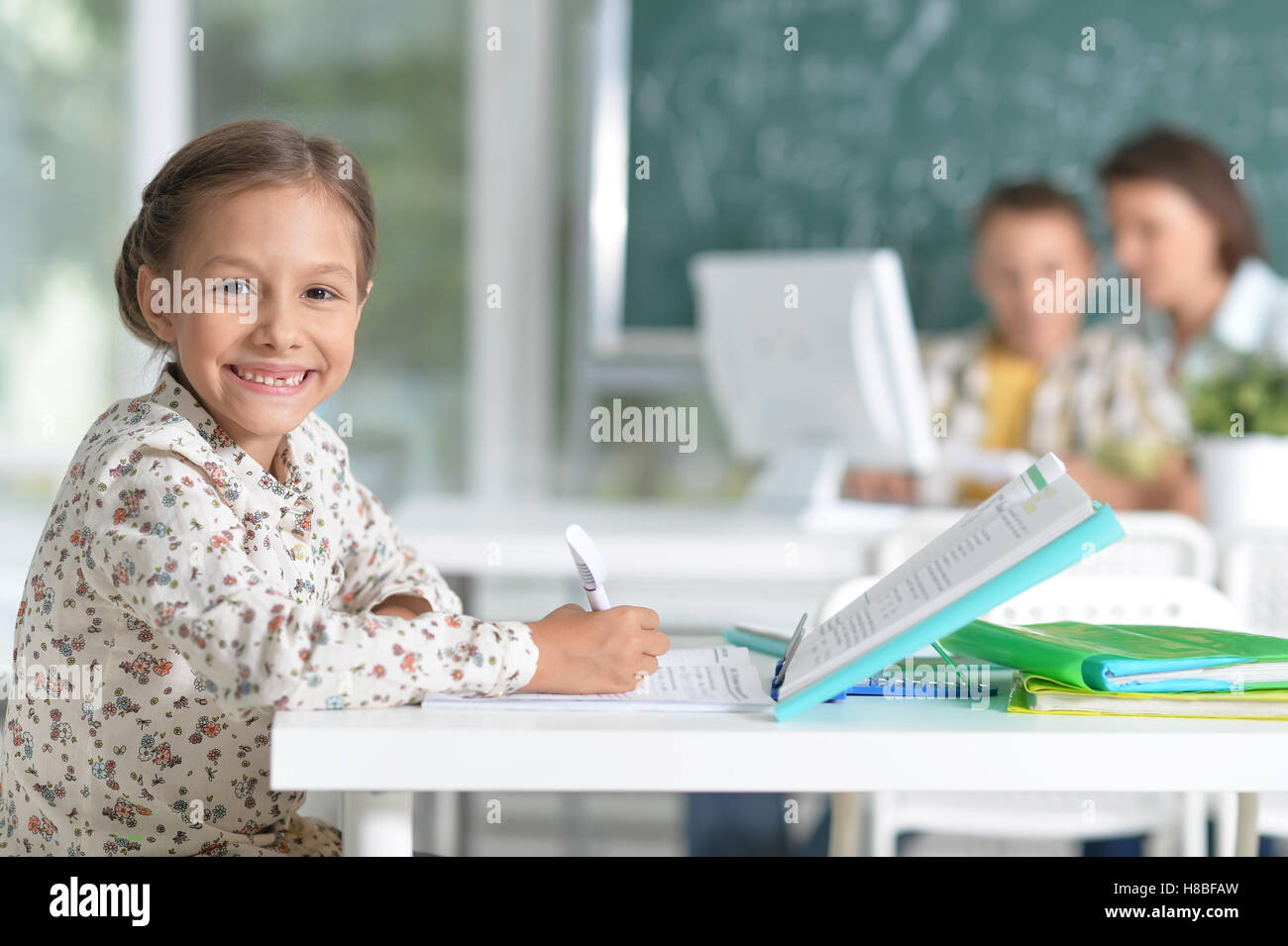 children at school in the classroom Stock Photo - Alamy