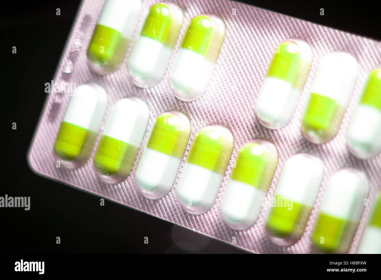 Blister medication pack medical drug pillls Stock Photo - Alamy