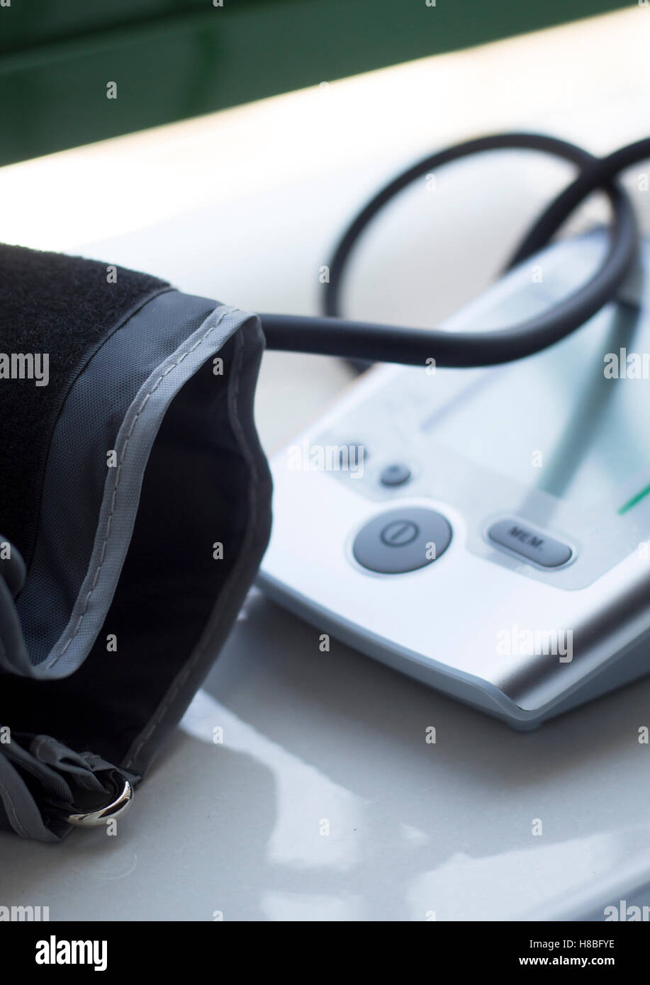 Portable hand held domestic cardiac blood pressure and irregular heart ...