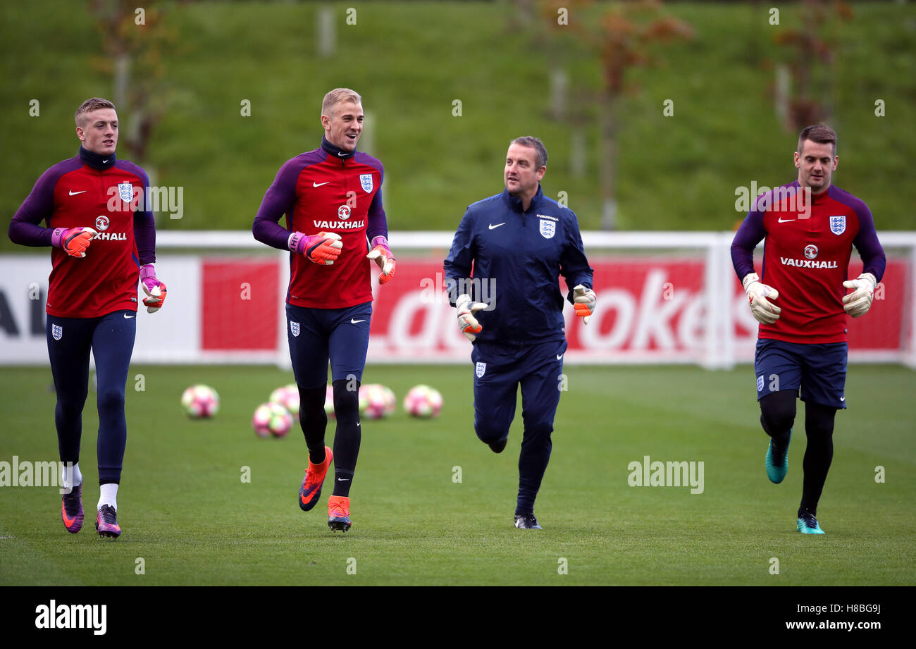 Goalkeeping coach martyn margetson hi-res stock photography and images ...
