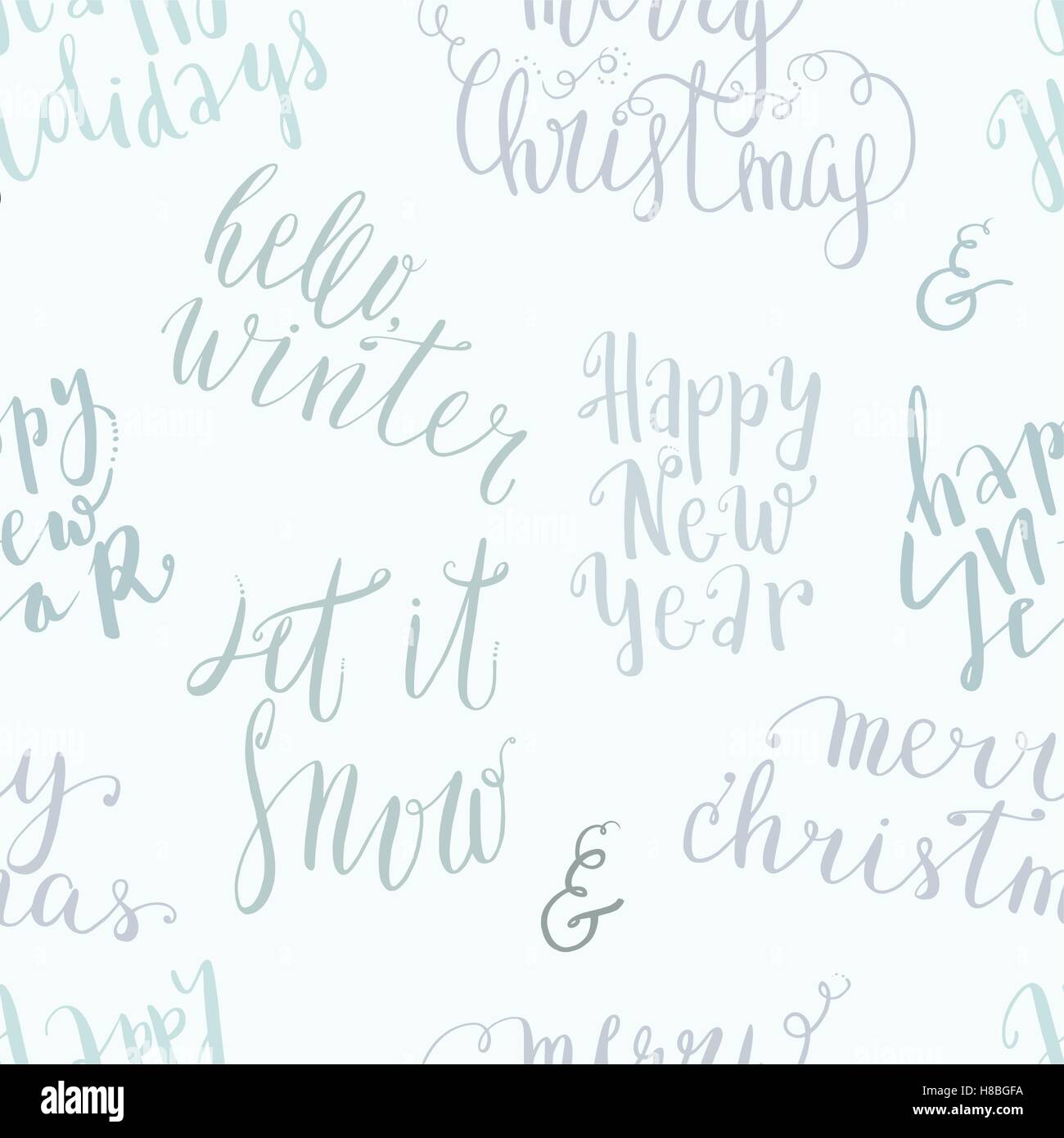 Seamless vector lettering pattern Stock Vector Image & Art - Alamy