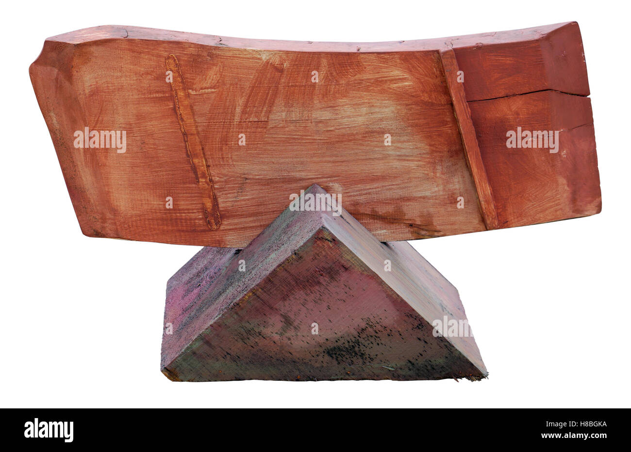 Red triangular frame Cut Out Stock Images & Pictures - Alamy