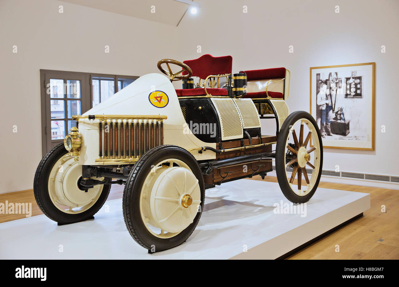 Lohner porsche semper vivus hi-res stock photography and images - Alamy