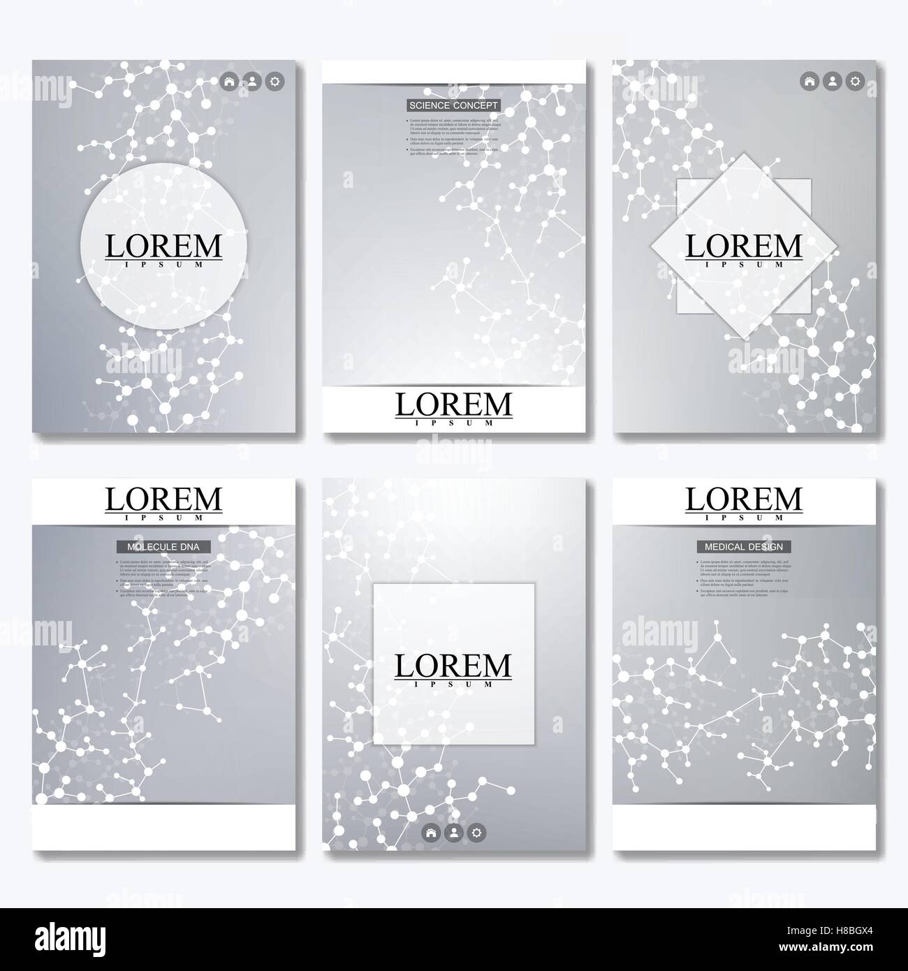 Concept structure cover design a4 Cut Out Stock Images & Pictures - Alamy