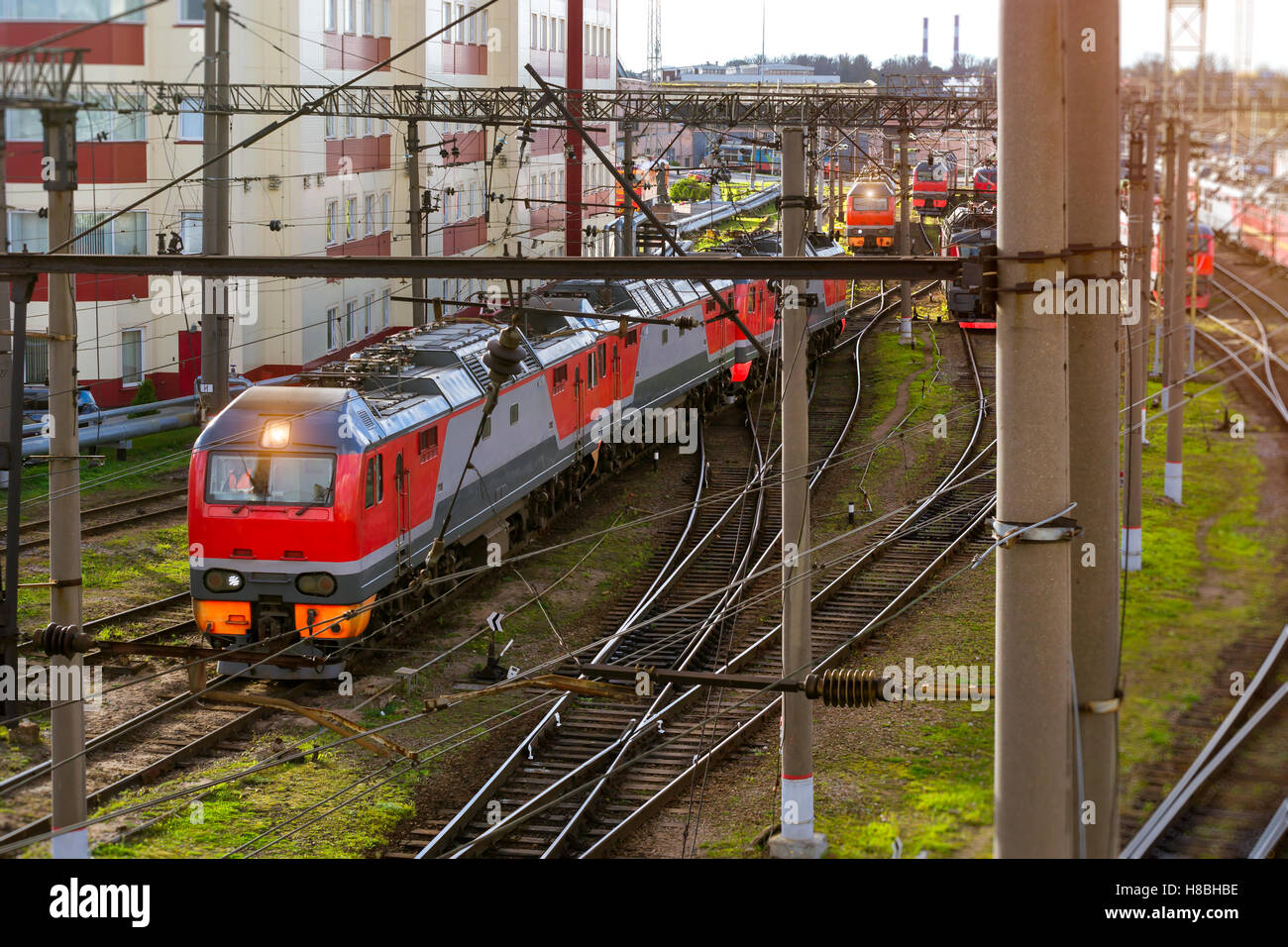Electric rails hi-res stock photography and images - Alamy