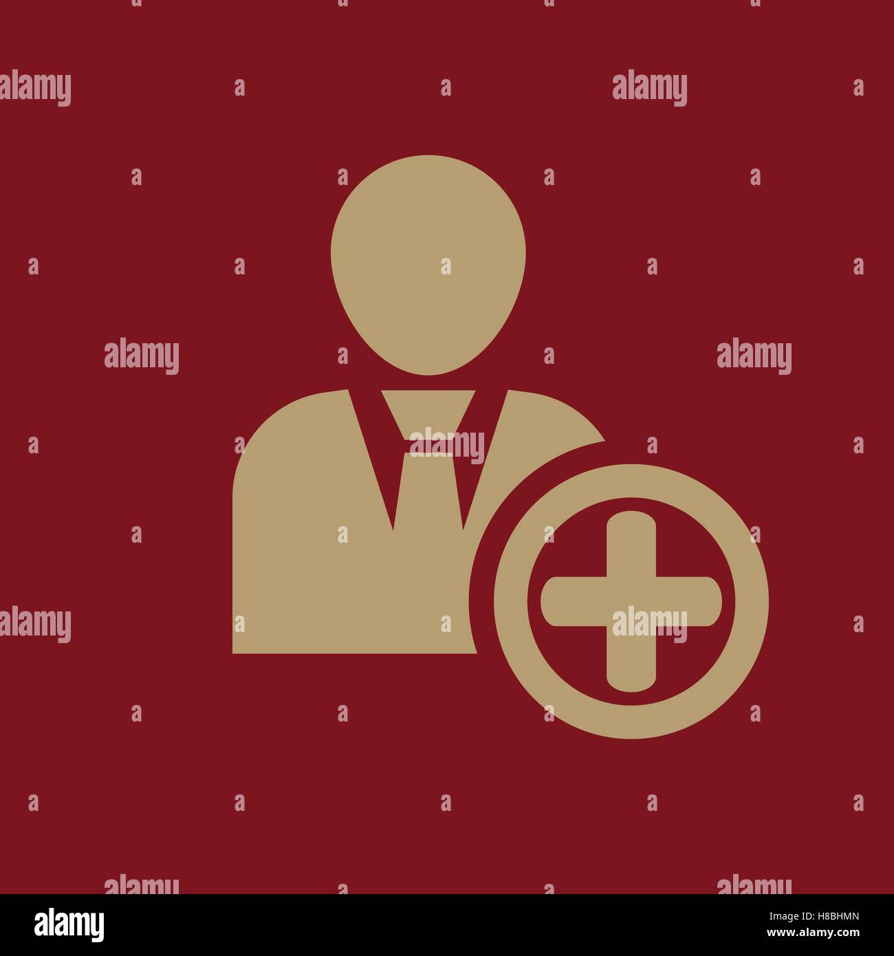 The add user icon. Add friend and avatar symbol. UI. Web. Logo. Sign ...