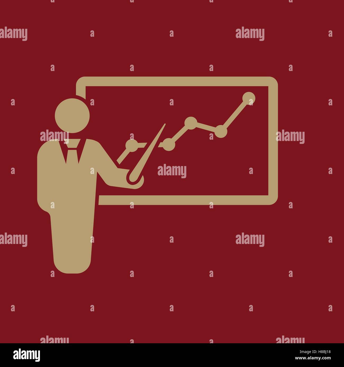 The Presentation icon. Presentation and lectures, presentations ...