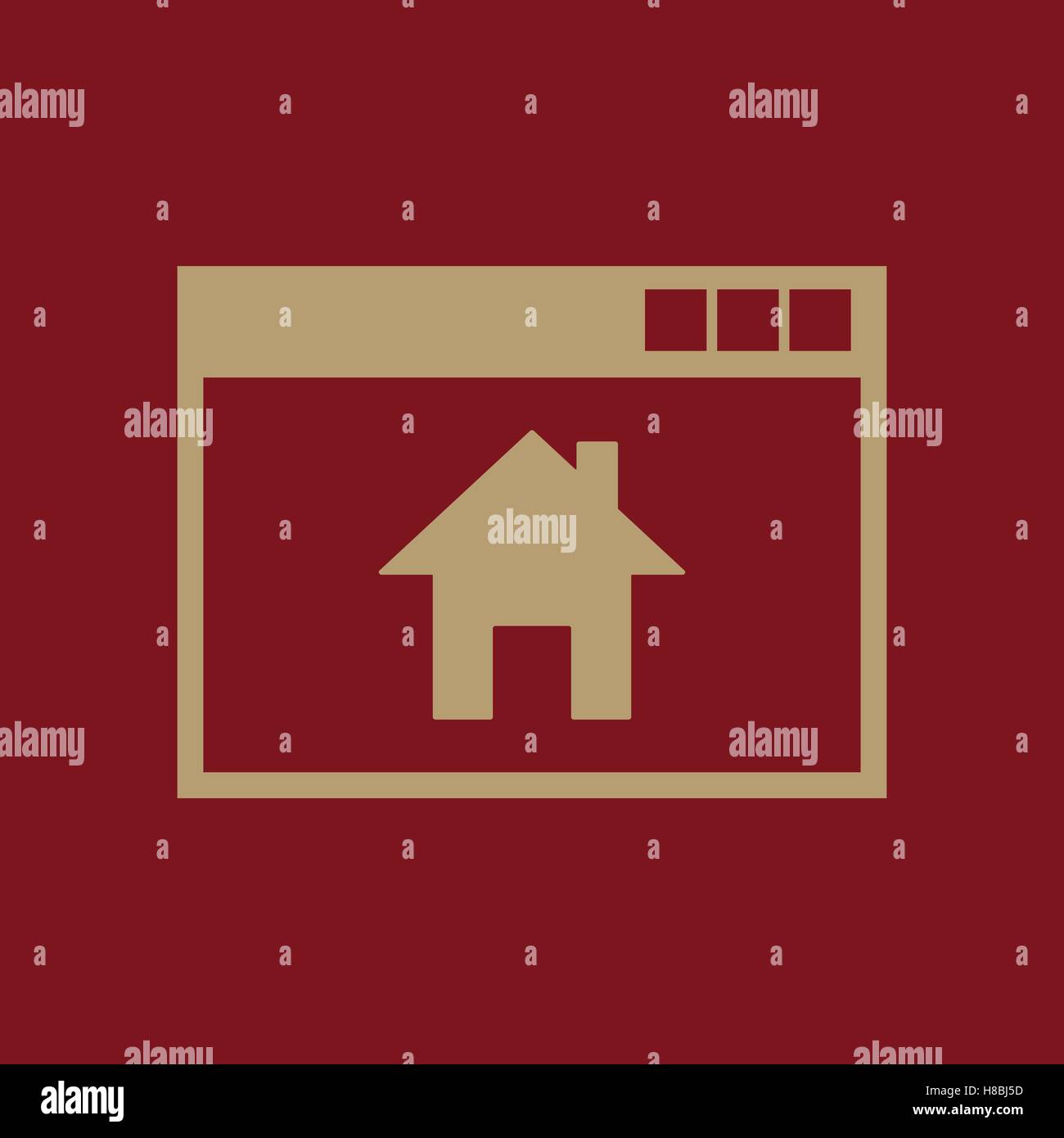 Homepage sign Stock Vector Images - Alamy