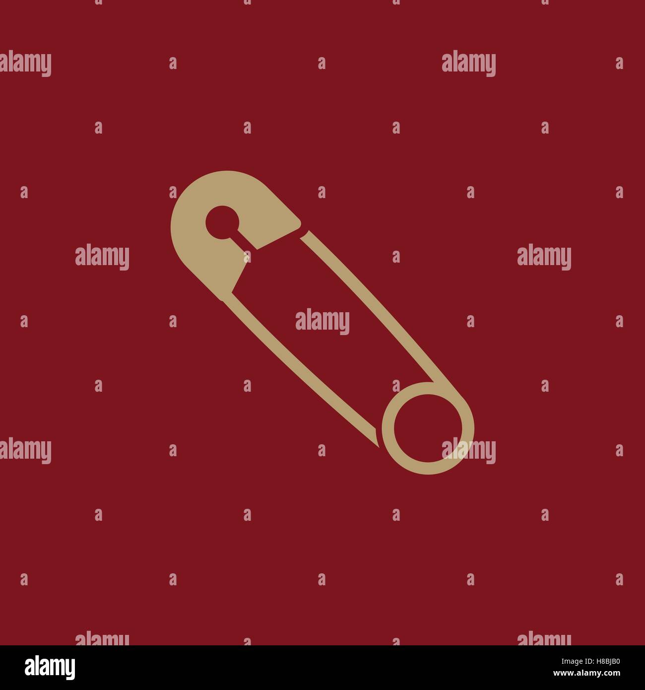Safety pin icon. vector design. Safety pin symbol. web. graphic. JPG ...