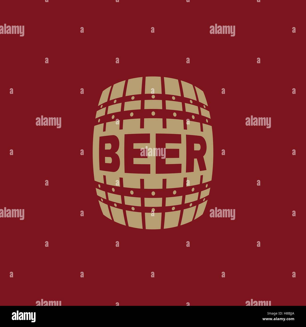 The Beer icon. Cask and keg, alcohol, Beer symbol. UI. Web. Logo. Sign ...
