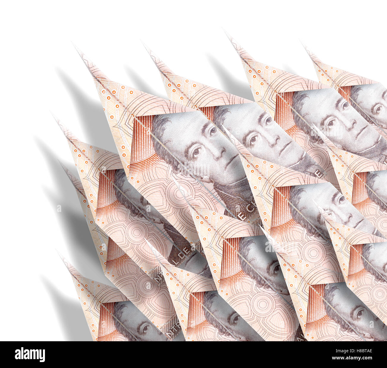 Paper airplane made out money hi-res stock photography and images - Alamy