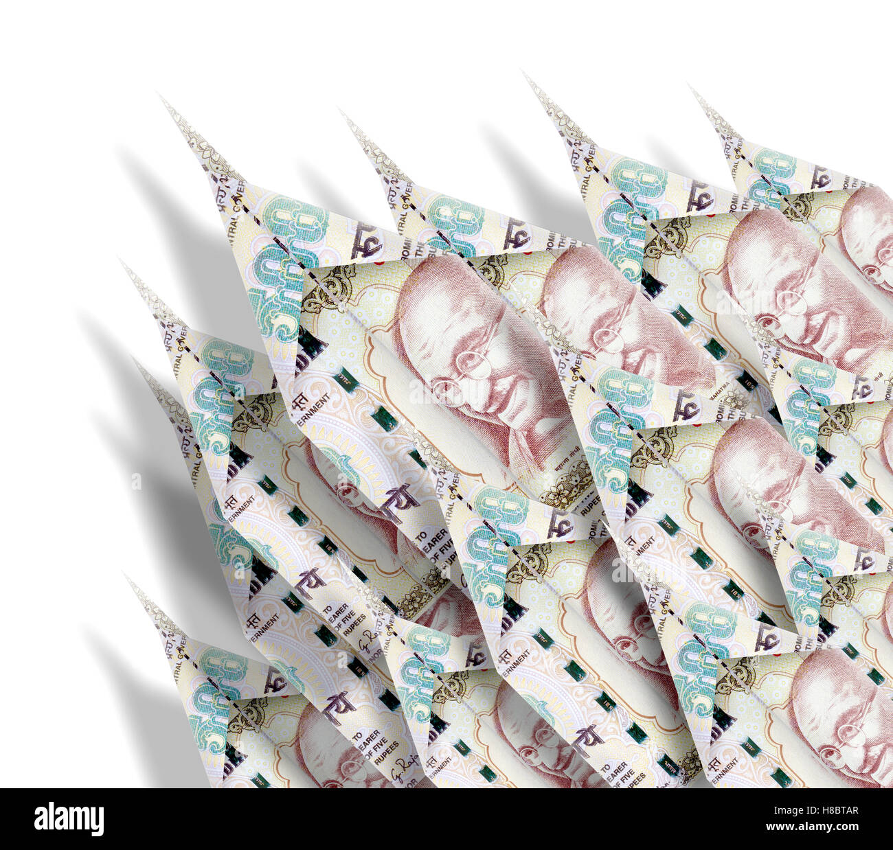 India currency bills hi-res stock photography and images - Alamy