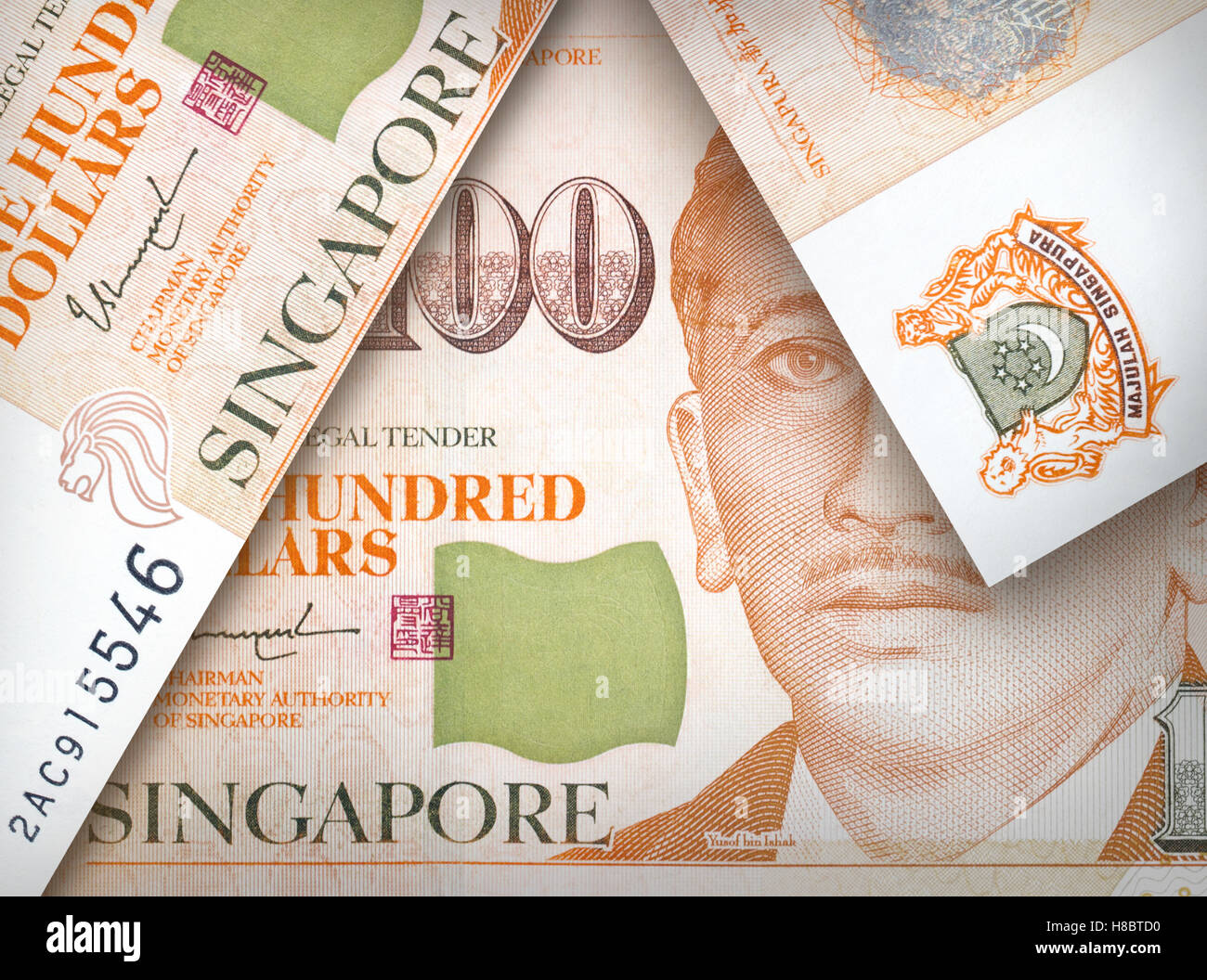 Money bills stacked over each other forming a money triangle Stock ...