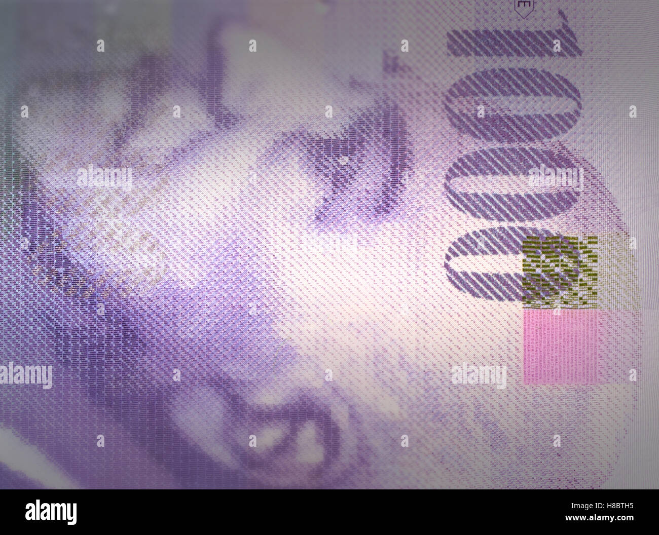 A bank note shot from an angle resulting in a nice blur Stock Photo - Alamy