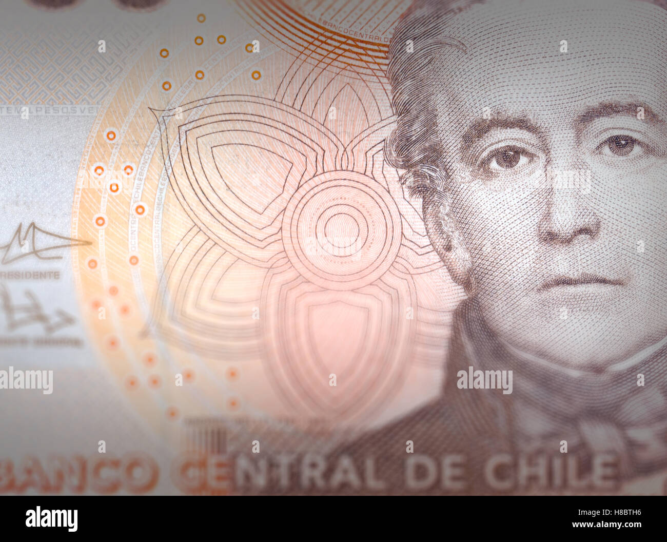 A bank note shot from an angle resulting in a nice blur Stock Photo - Alamy