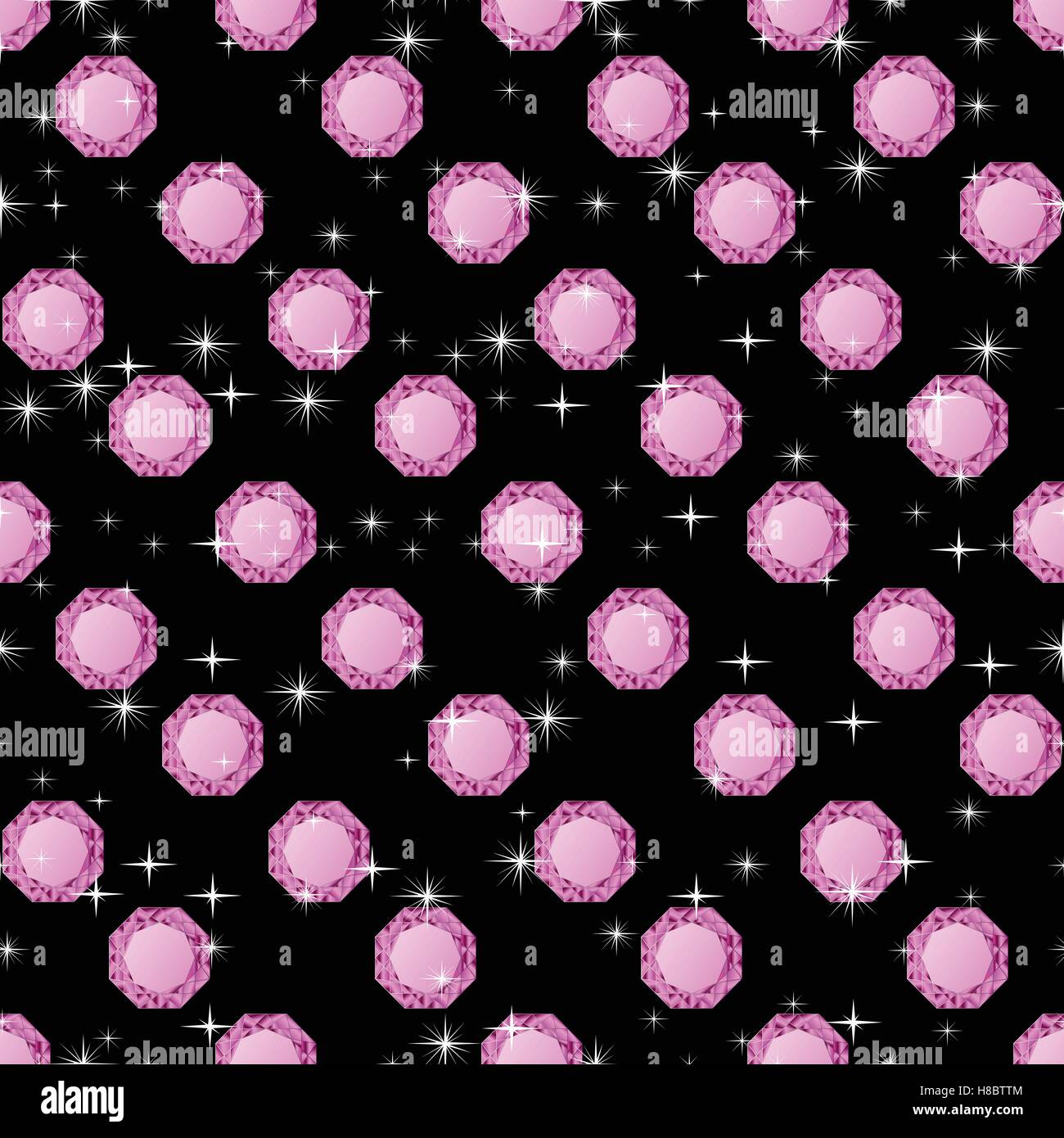 Diamonds seamless pattern Stock Vector Image & Art - Alamy