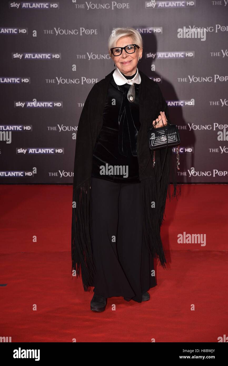Anna Fendi attending a preview screening of 'The Young Pope,' at The ...