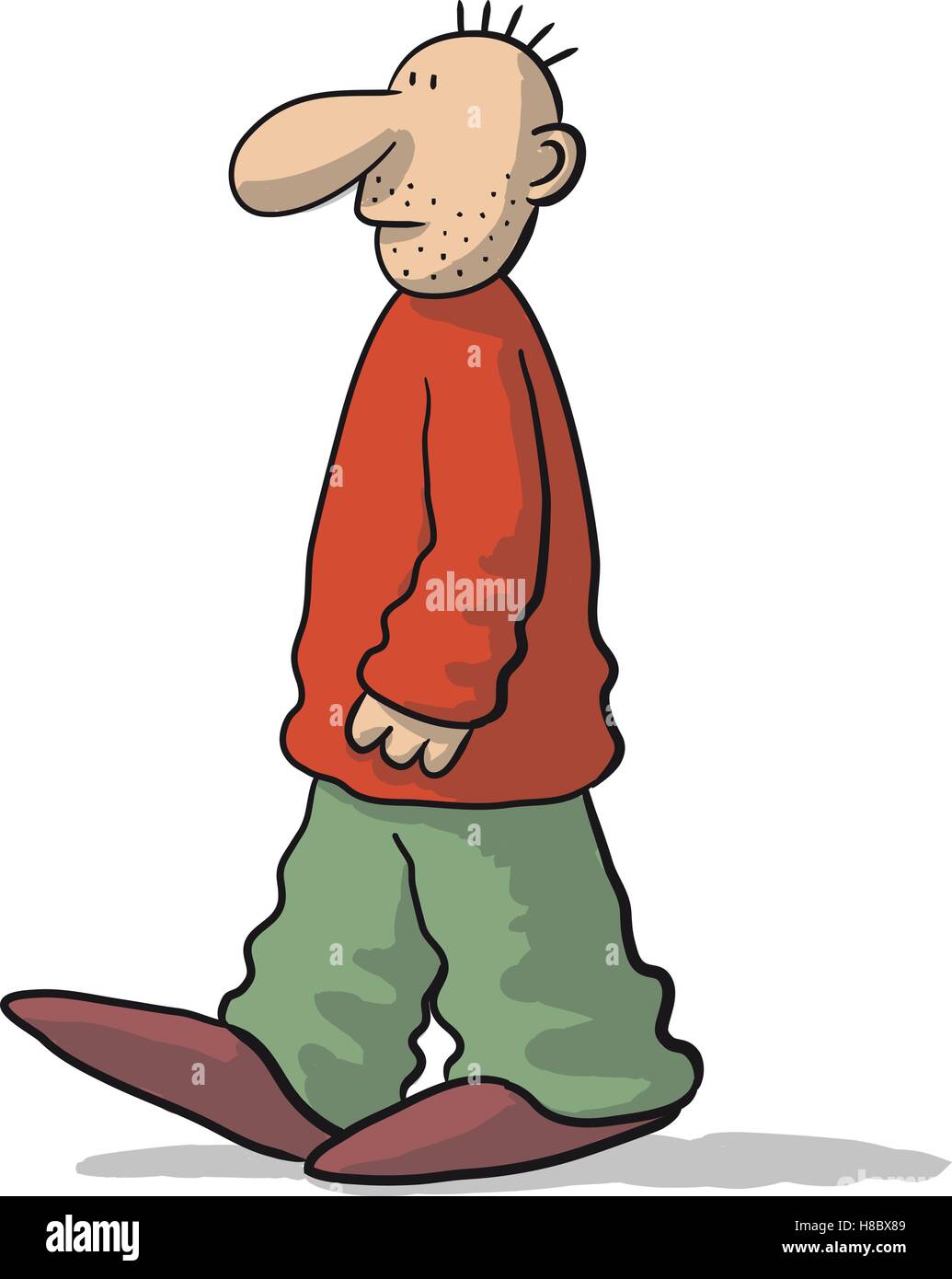 character that walks Stock Vector Image & Art - Alamy