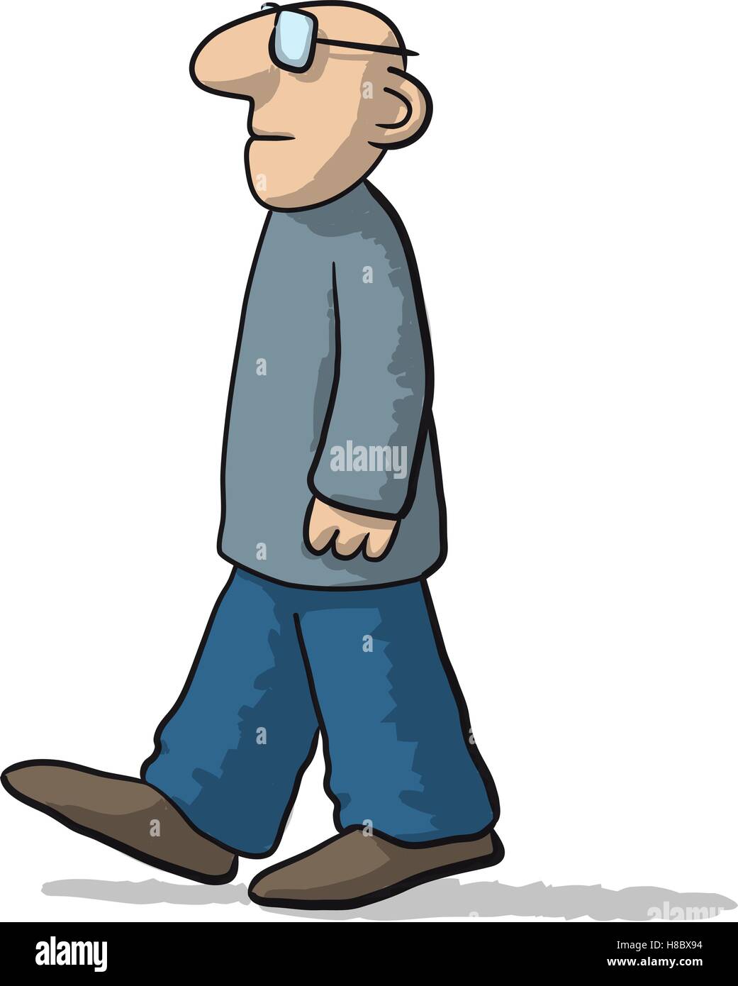 character that walks Stock Vector Image & Art - Alamy