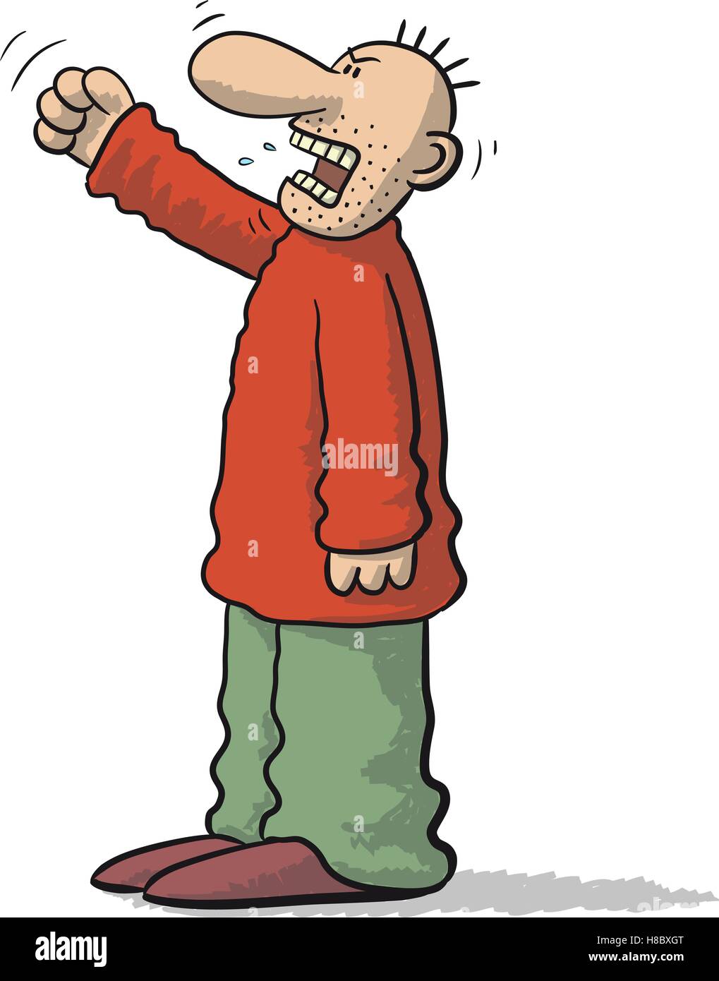 character very angry Stock Vector Image & Art - Alamy