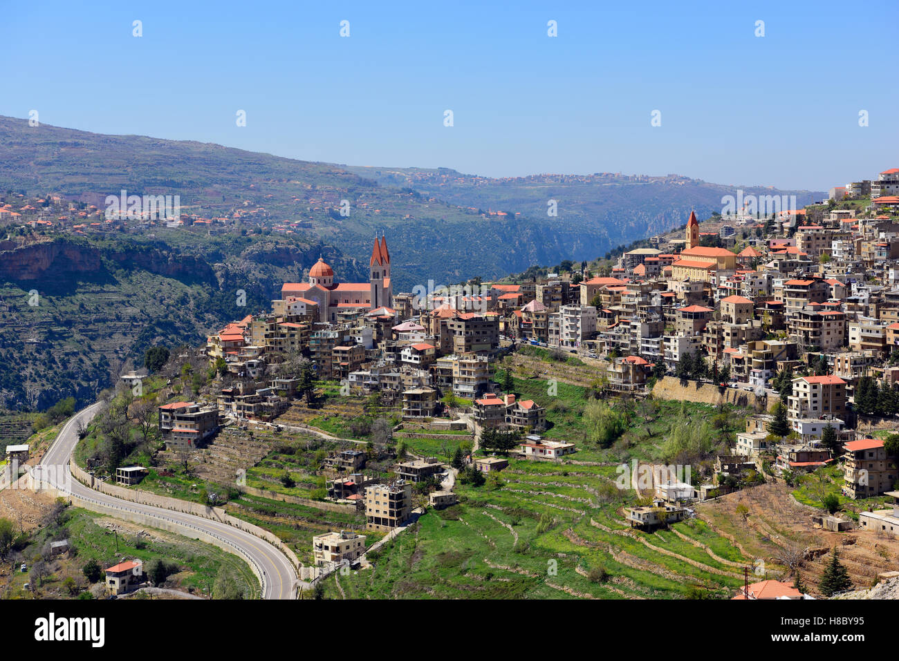 Bcharre valley hi-res stock photography and images - Alamy