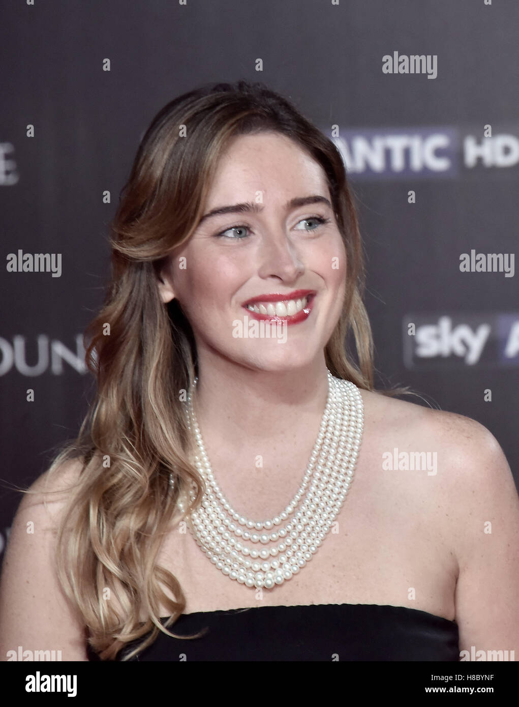 Maria Elena Boschi attending the photocall and preview screening of ...