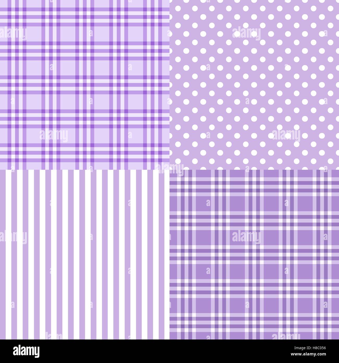 Purple tartan background hi-res stock photography and images - Alamy