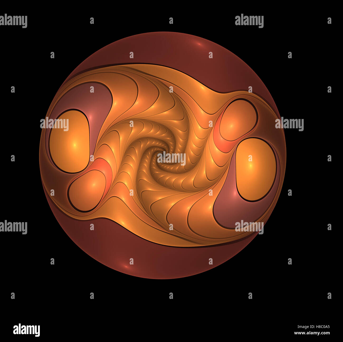 Fractal sphere hi-res stock photography and images - Alamy