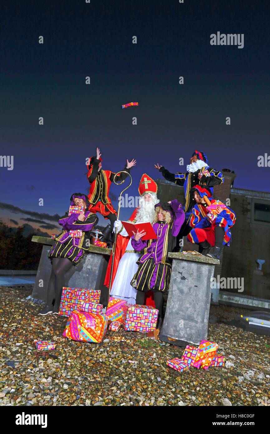 Black pete tradition in netherlands hi-res stock photography and images ...